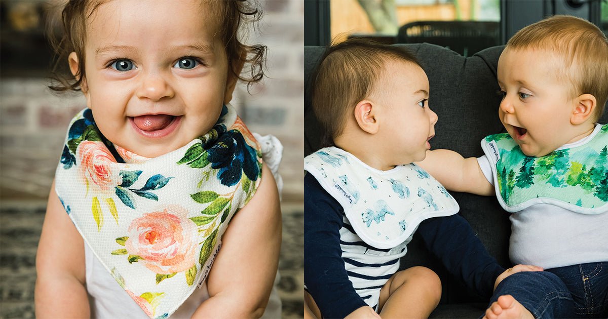 Kaffle™ Absorbent Bibs - Tiny Twinkle